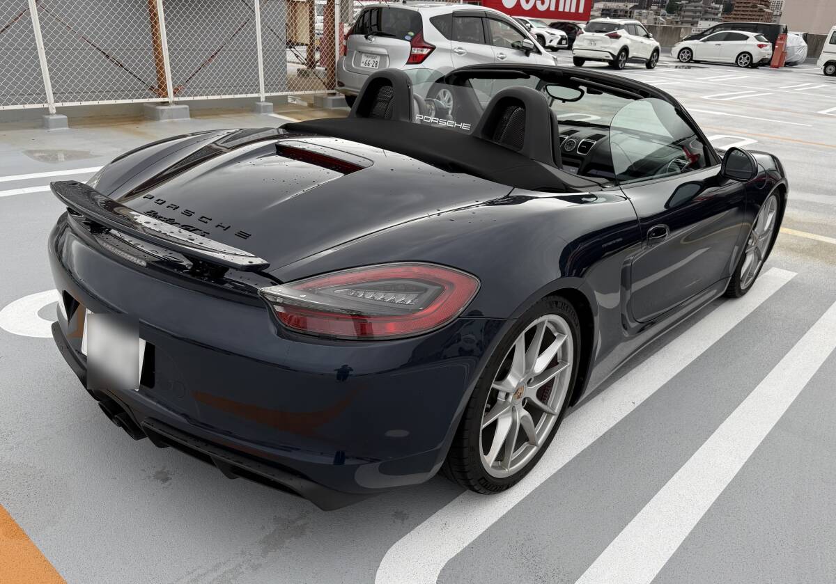 個人出品 ポルシェ 981 GTS Porsche ボクスター Boxter GTS 左ハンドル 【 希少 6MT 】 毎日乗ってる実働車でコンディション良！ /【Buyee】 Buyee ...