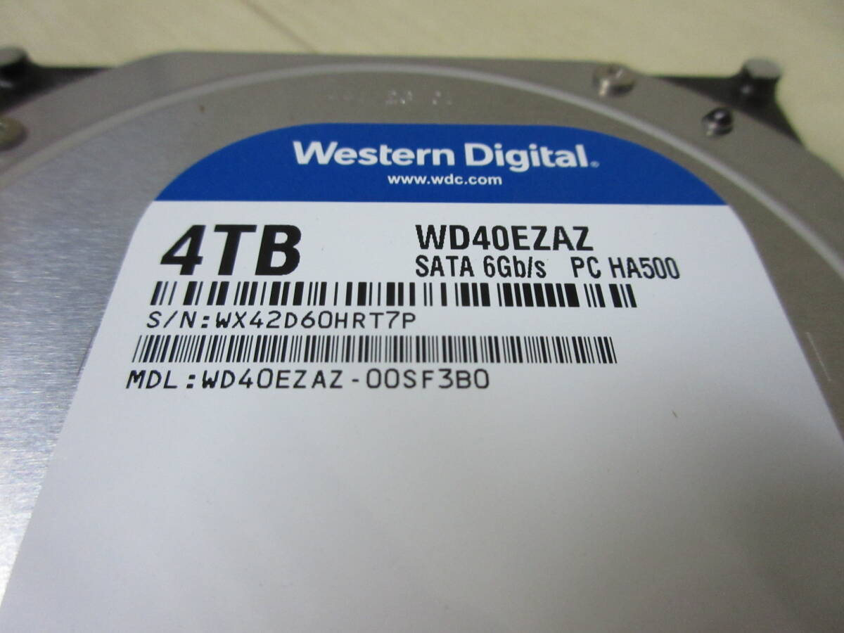 Western Digital WD Blue WD40EZAZ 3.5インチ 4TB HDD /【Buyee】 Buyee ...