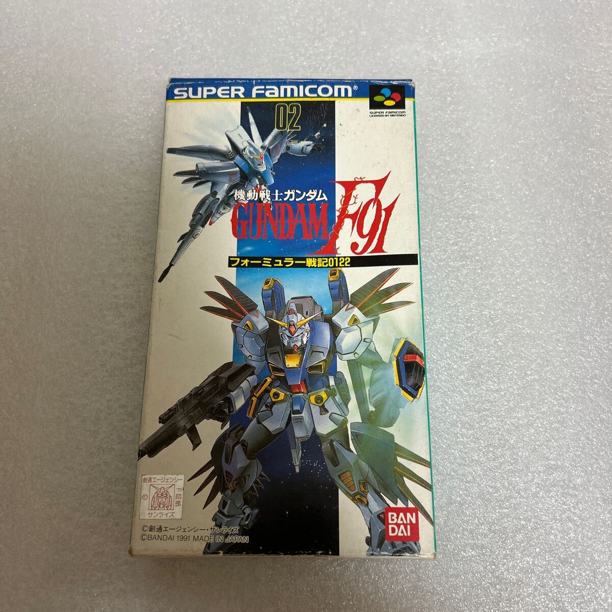 【SFC】 機動戦士ガンダムF91 フォーミュラー戦記0122 スーパーファミコン ソフト カセット 説明書付き /【Buyee】 Buyee - Japanese Proxy Service ...