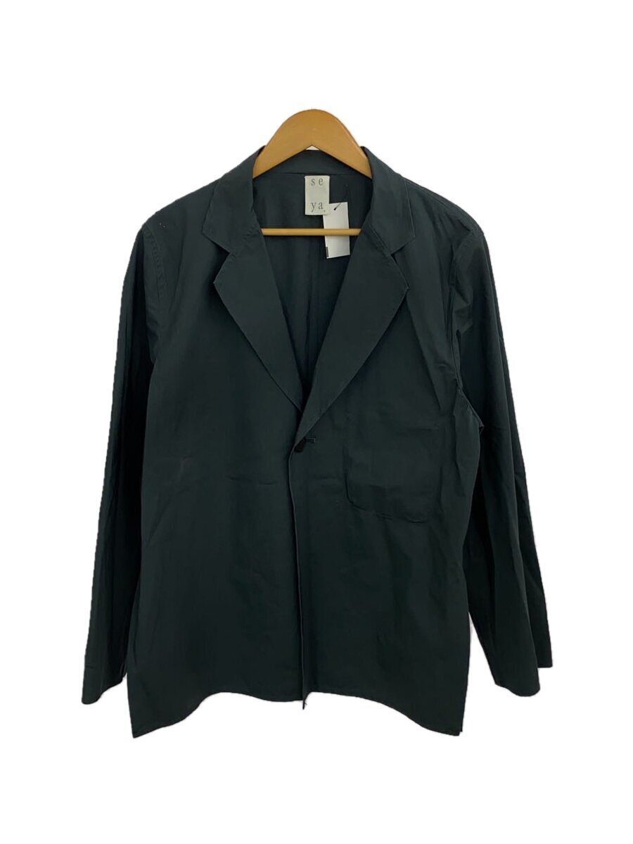 seya. ノッチドラペル1Bジャケット/ジャケット/L/コットン/GRY// /【Buyee】 Buyee - Japanese Proxy Service | Buy from Japan!
