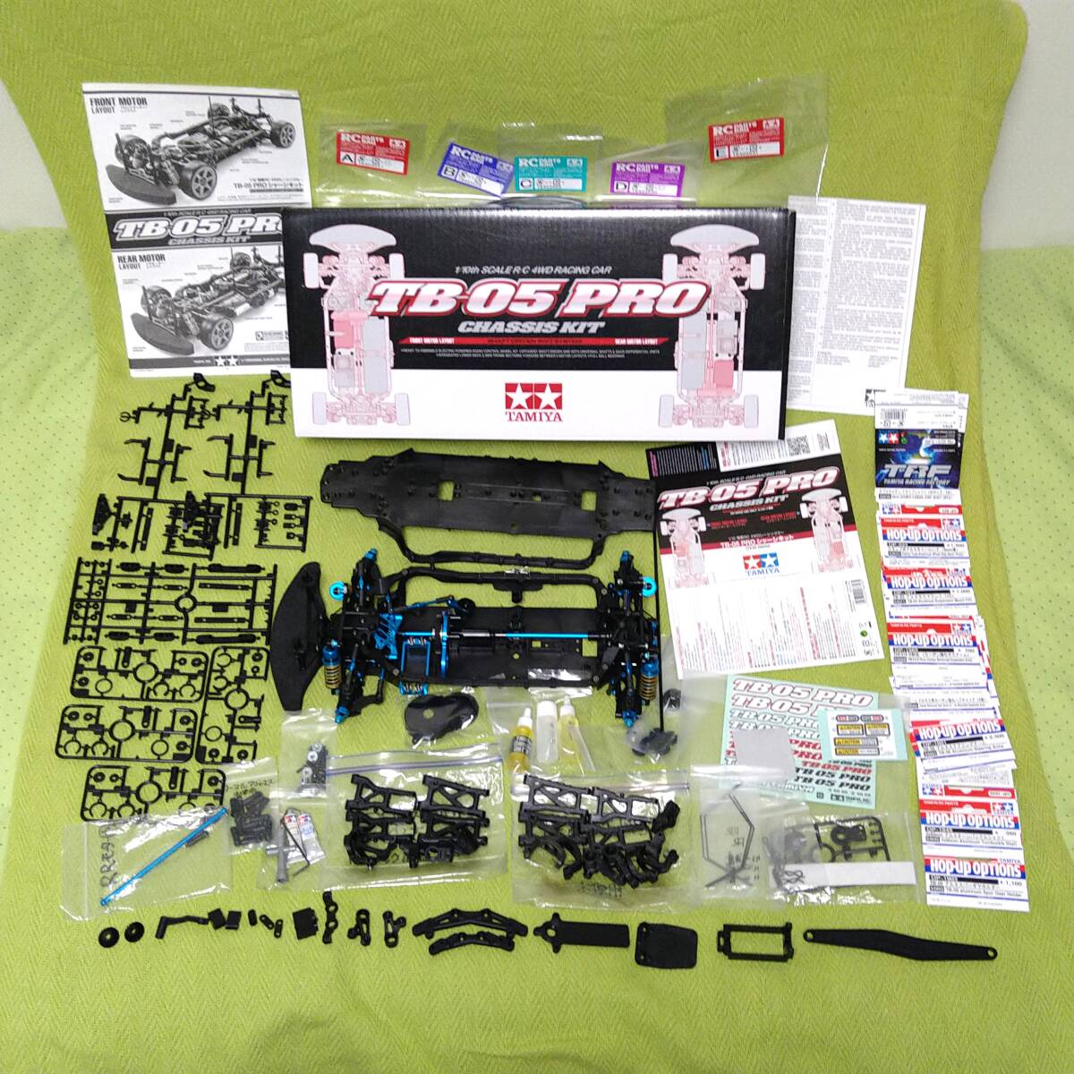 タミヤ TB-05 PRO フルメンテ済 ノーマル形状サス OPパーツ38000円分 キット付属品ほぼ有 カーボンシャーシ 箱 取説 タミチャレタイヤ2台付 /【Buyee】 Buyee ...