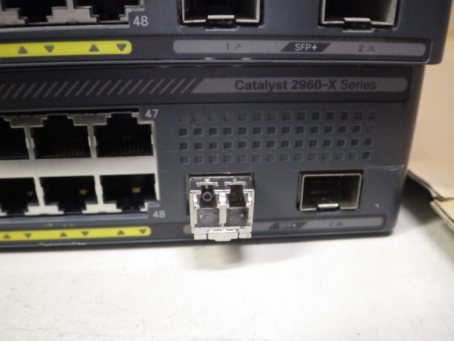 ☆5台セット！Cisco Catalyst 2960-X Series SI [WS-C2960X-48FPD-L](#Y-1026)「170 ...