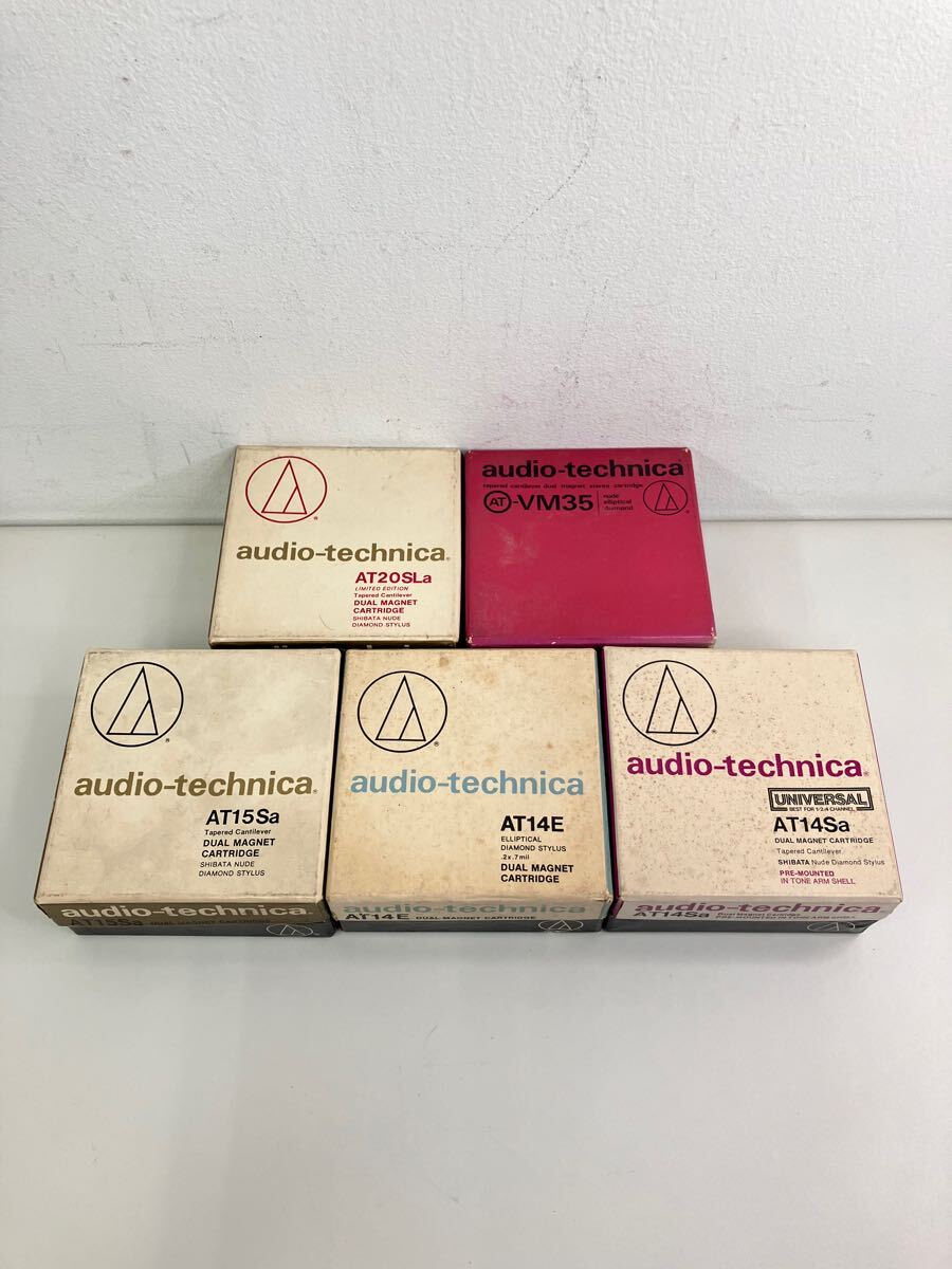 audio-technica カートリッジ 5個セット AT20SLa / AT-VM35 / AT15Sa / AT14E / AT14Sa ...