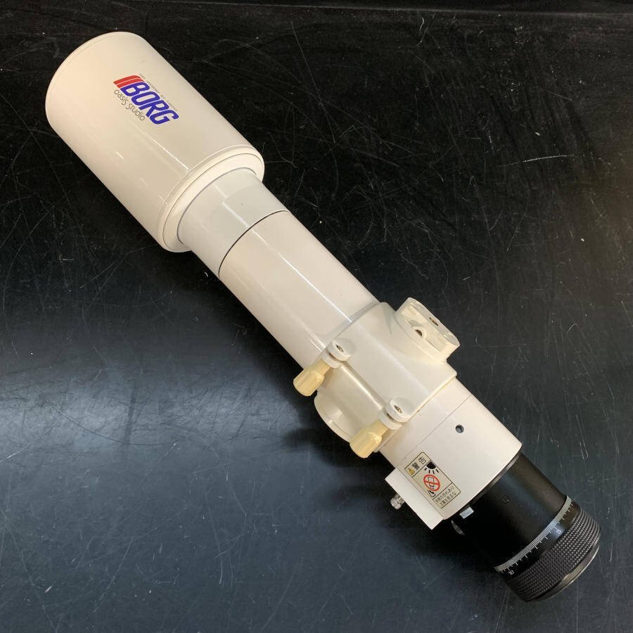 BORG 100ED 望遠鏡 軽量 天体観測 地上観察 対物キャップ/三脚(SLIK 523QF)/ケース/ネジ付き ジャンク品 ...