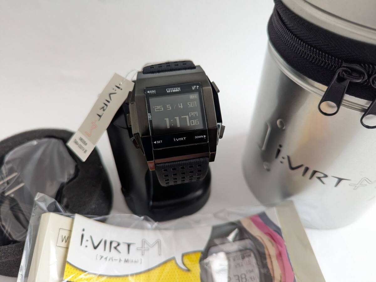 レア Rare 1999年 スマートウォッチ Citizen i:virt TM84-0331V IB I VERT Bluetooth ...