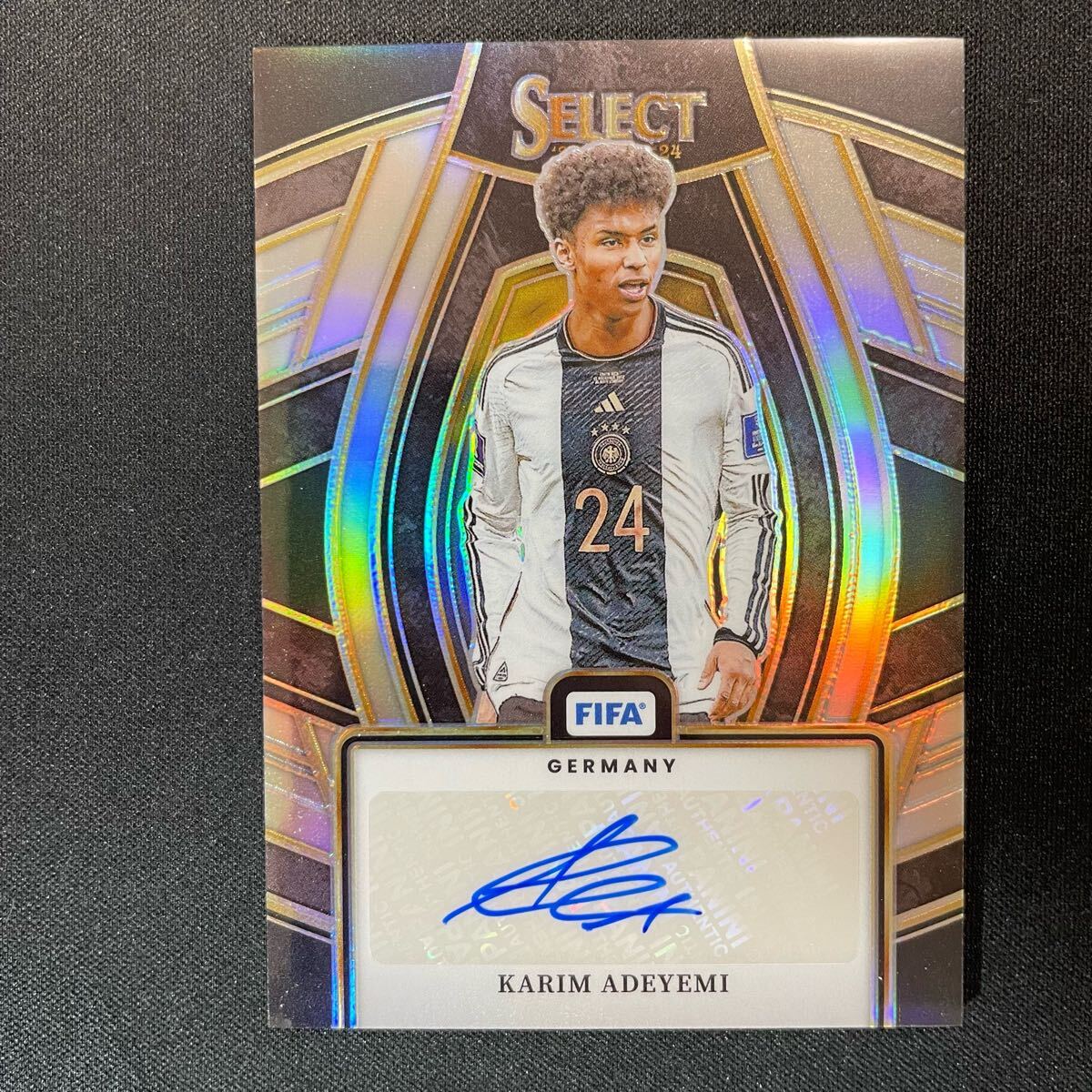 2023-24 Panini Select FIFA Karim Adeyemi Auto 直筆サインカード カリム・アデイェミ /【Buyee】