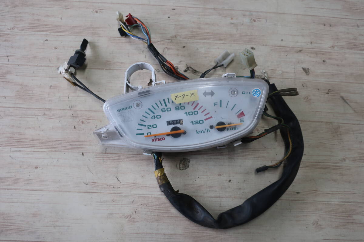 ★レア KITACO DIO 120㎞ メーター 白文字盤 ジャンク品 AF28 AF35 ライブ スーパー ZX 送料600円 /【Buyee】 Buyee - Japanese Proxy ...