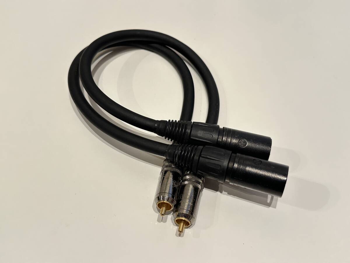 ortofon 7N+8N Pure Copper Hybrid Twin Core Audio Cable オルトフォン RCA to ...