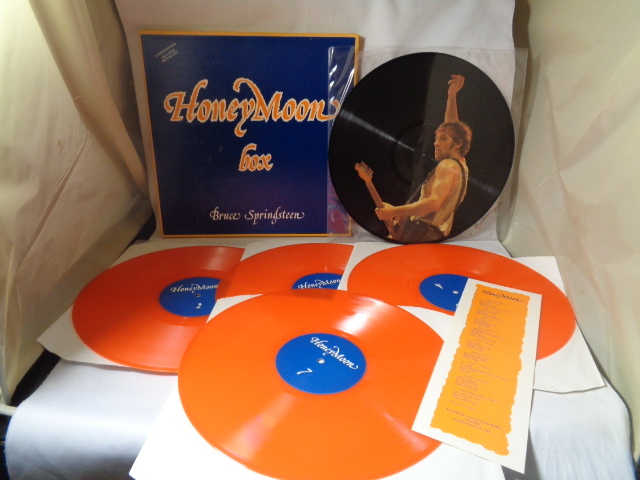 BRUCE SPRINGSTEEN/HONEY MOON ORANGE X4 ＋PICTURE VYNYL 5LP―BOX /【Buyee ...