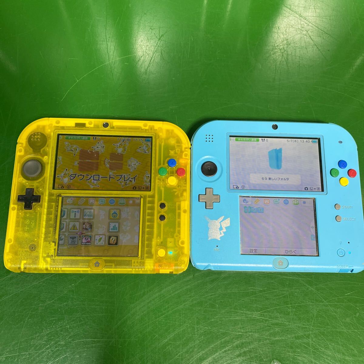 Nintendo 任天堂 2DS ニンテンドー2DS FTR-001 2台 まとめて ジャンク品 管理番号05071350 /【Buyee ...