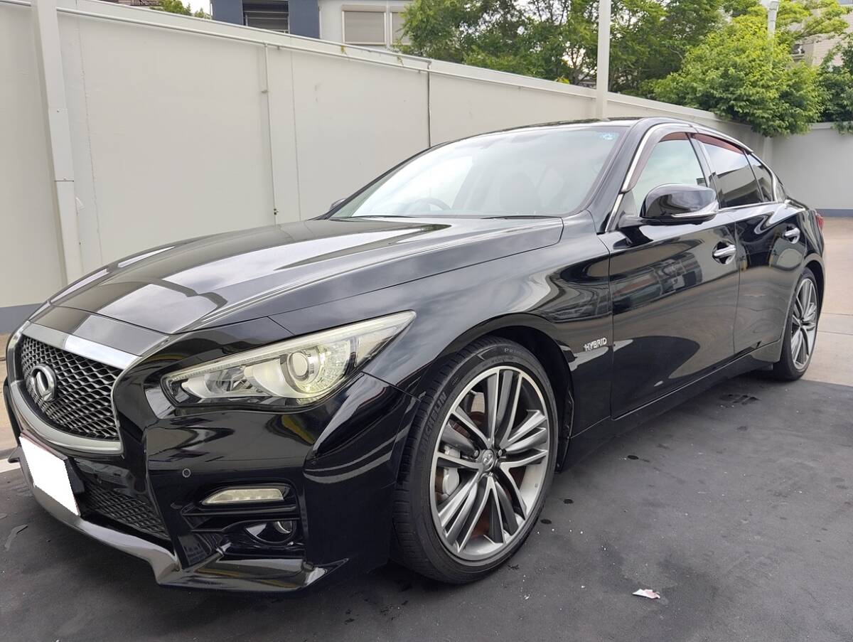 日産スカイライン 350GT ハイブリッド タイプSP ガーネットブラック 本車検受け渡しR9/6まで 売切り！ /【Buyee】 Buyee ...