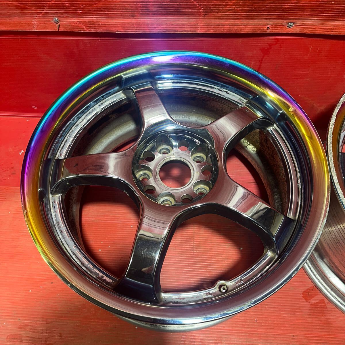 Rays Gram LIGHTS 57PRO 18インチ 9J PCD：114.3-5穴 オフ：40 レイズ グラムライツ 2本 ...