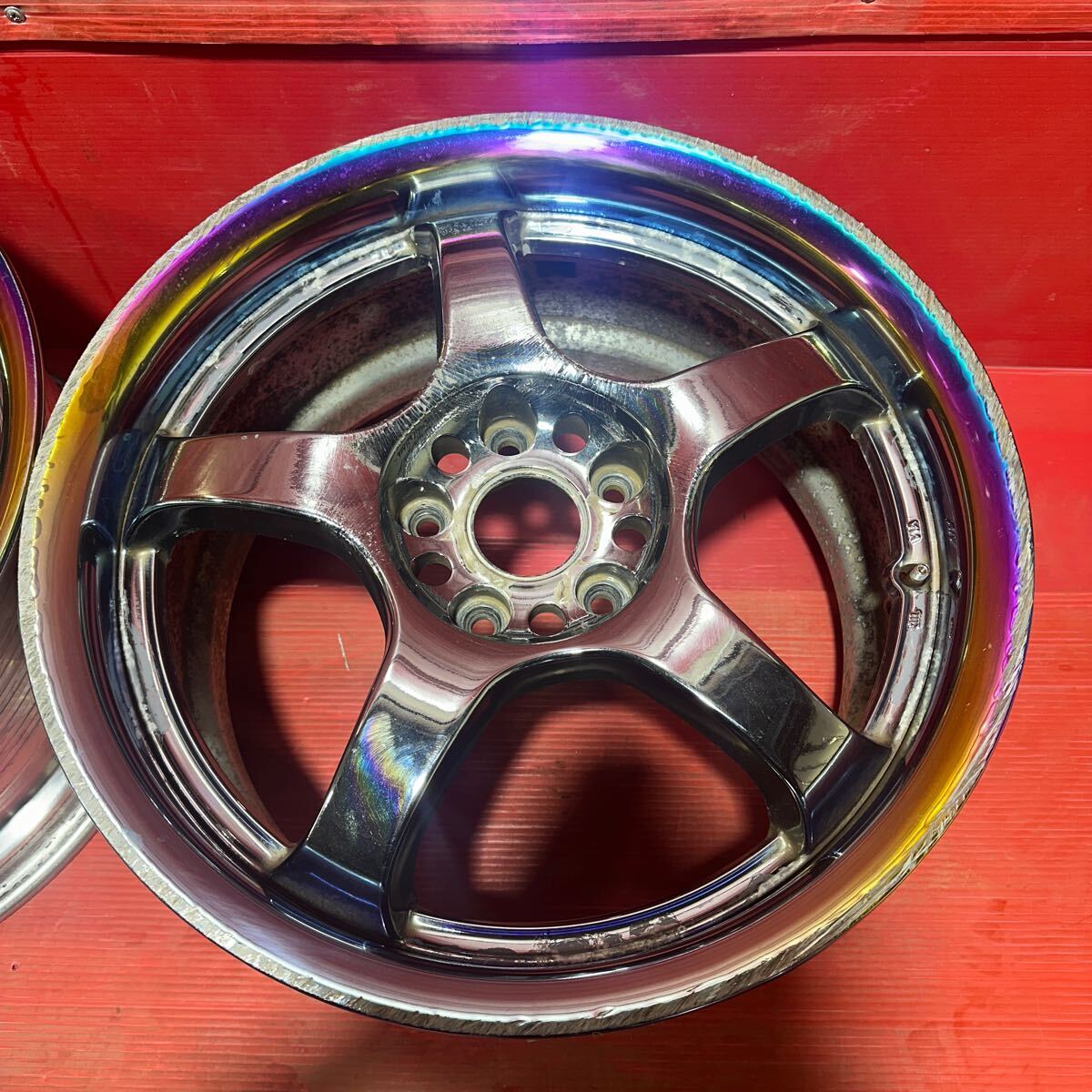 Rays Gram LIGHTS 57PRO 18インチ 9J PCD：114.3-5穴 オフ：40 レイズ グラムライツ 2本 ...