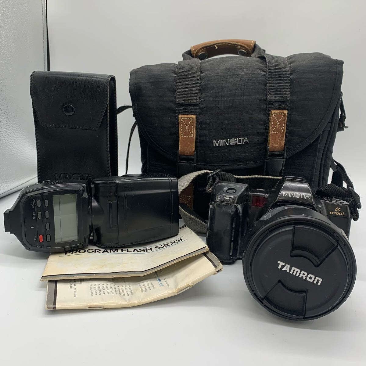5D-25 必見！MINOLTA α-8700i フィルムカメラ PROGRAM 5200i レンズ カメラ ミノルタ 中古品ジャンク品扱い 動作未確認 /【Buyee】 Buyee ...