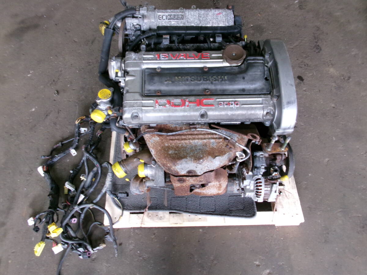 [エンジン]エクリプス ECLIPSE D27A 4WD 4G63T 希少品 ご注意！エンジン始動未確認品となります、オーバーホール等に 個人 ...