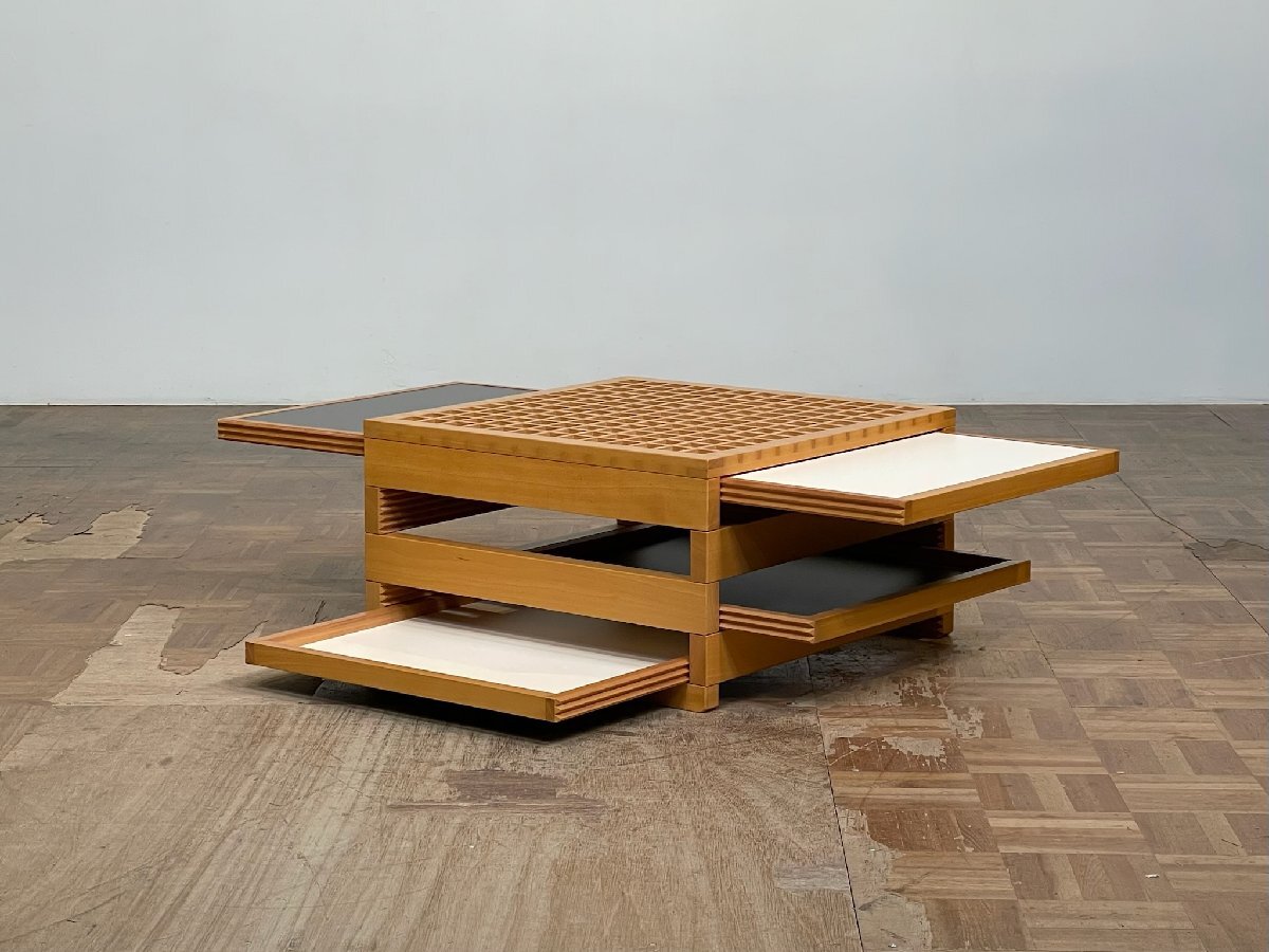 -ss521｜Cassina ixc. Sculptures Jeux イタリアミッドセンチュリー名作 1999sヴィンテージ ビーチ無垢 ...