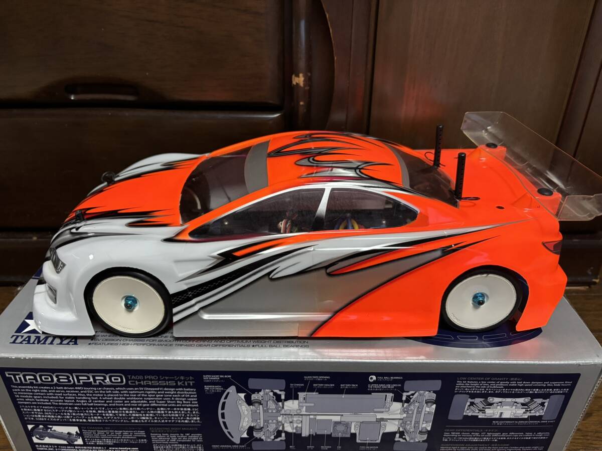 タミヤ TAMIYA 1/10 電動RCカー TA08 PRO サーボ・アンプ・ブラシレスモーター付 中古 /【Buyee】 Buyee - Japanese Proxy Service ...
