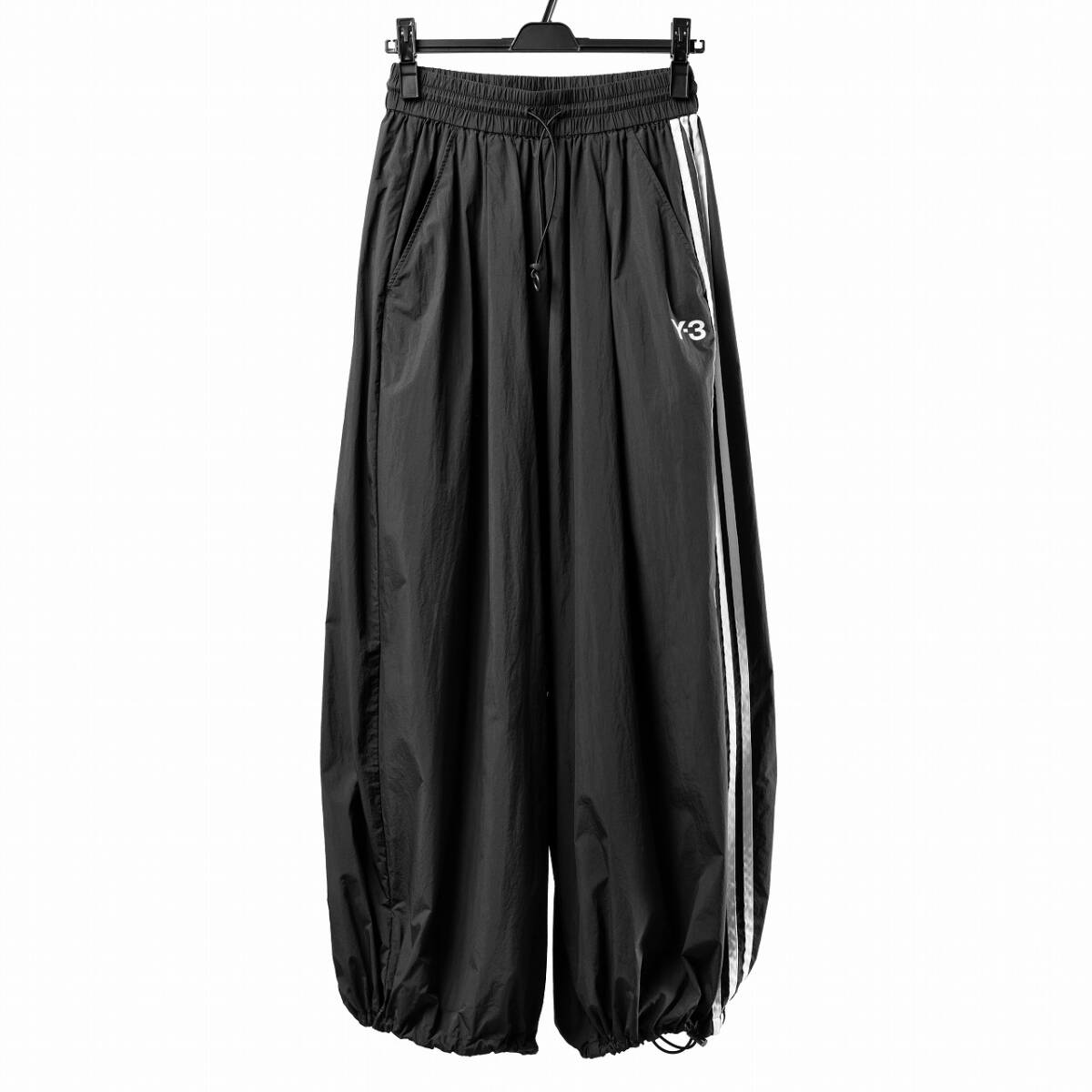 Y-3 Yohji Yamamoto THREE STRIPES SUPER WIDE PANTS / SILKY NYLON y3 ...