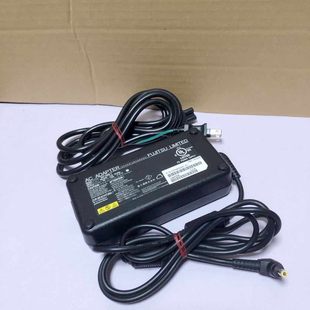 中古純正FUJITSU ACアダプタ ADP-150NB F 19V-7.89A FMV-AC505 Celsius H720 Celsius ...