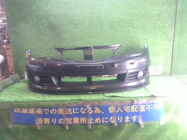 スバル インプレッサ WRX STI GRB 純正 フロントバンパー 57704FG060 リップ付 フォグ付（バルブ欠品） 右サイドダクト ...