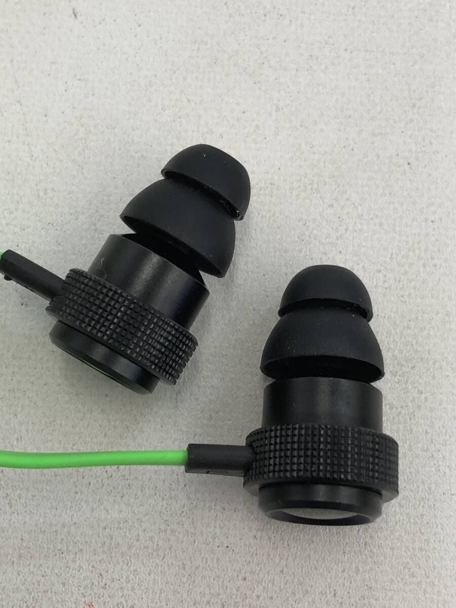 SH250508-02O/ Razer レイザー Hammerhead Pro V2 SRPJ1995 ゲーミングイヤホン グリーン 有線 ...