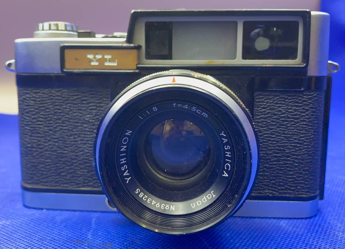 ★985★ 中古 フィルムカメラ YASHICA YL 35 №4100869 動作未確認 現状品 YASHINON LENS 1:1.8 f ...