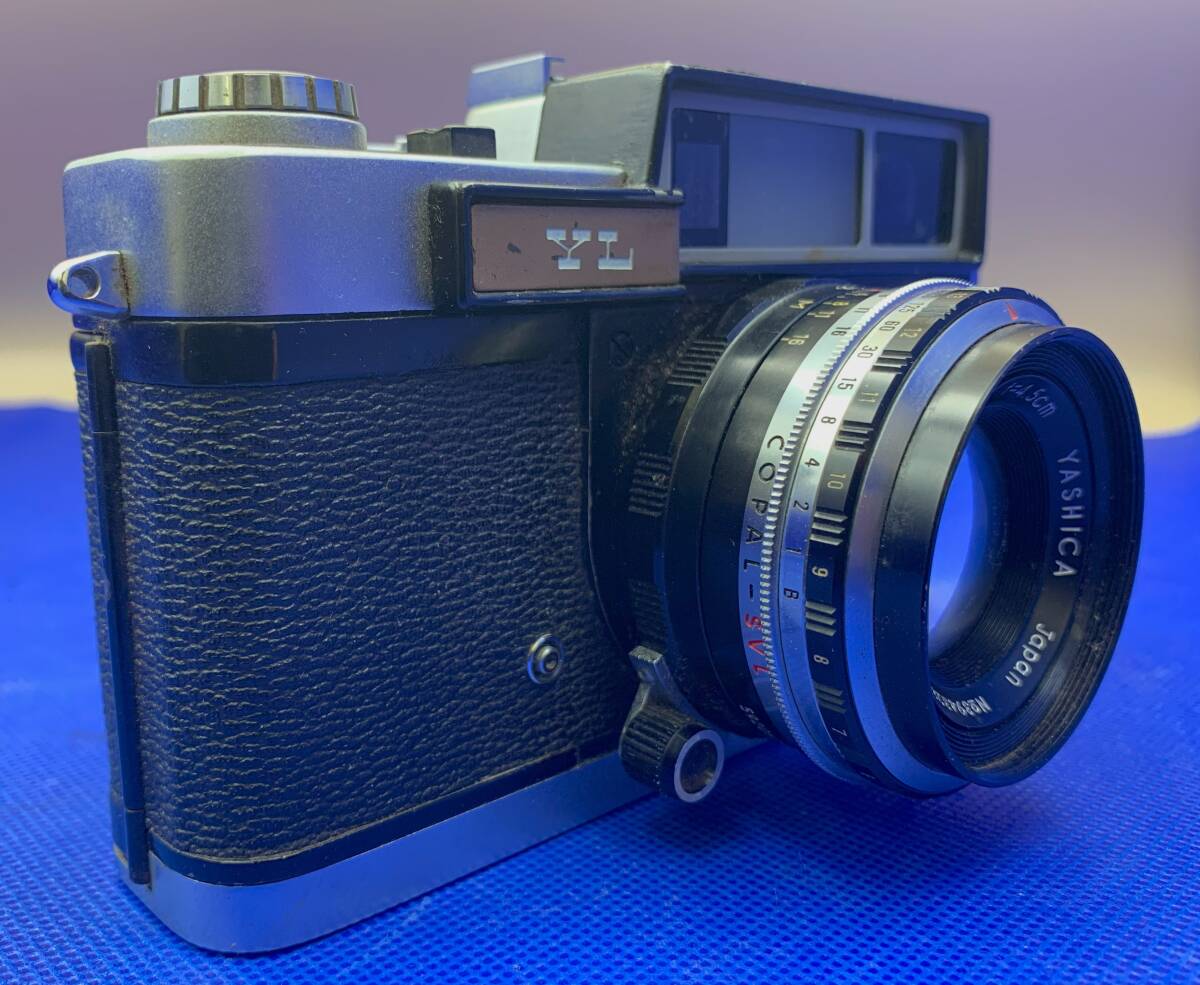 ★985★ 中古 フィルムカメラ YASHICA YL 35 №4100869 動作未確認 現状品 YASHINON LENS 1:1.8 f ...