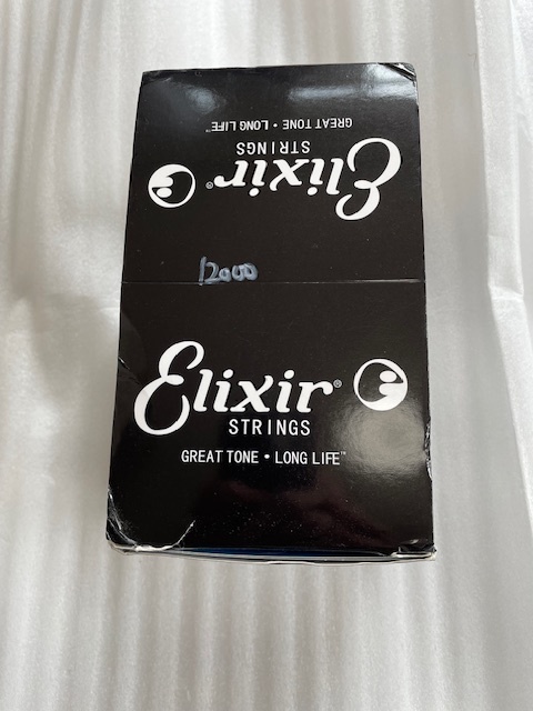 ELIXIR エリクサー Elixir エレキギター弦 POLYWEB Super Light .009-.042 #12000 9セットでお ...