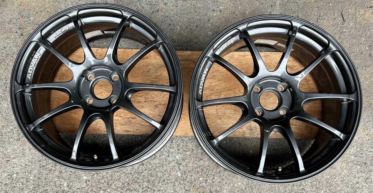 レアサイズ！？ADVAN Racing RS2 RSⅡ アドバンレーシング 17インチ 8J ＋35 pcd100 4穴 ロードスター、ヤリス ...