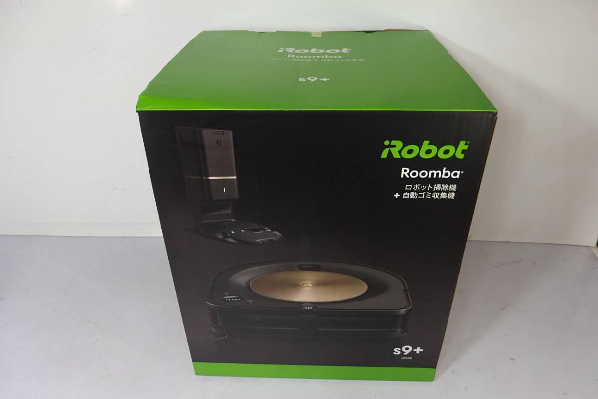 未使用 iRobot(アイロボット) ロボット掃除機 最上位モデル Roomba ルンバ s9＋ S955860 RVA-Y2 自動ゴミ収集 ...