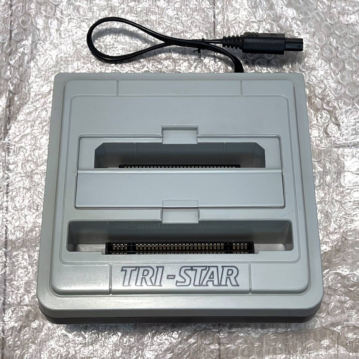 〈良品・動作確認済み〉FC SFC NES SNES コンバーター TRI-STAR ファミコン スーパーファミコン NES SNES 対応 ...