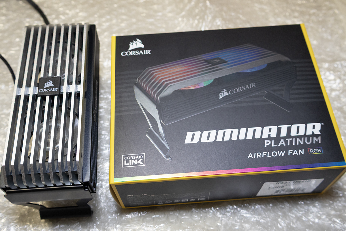 CORSAIR DOMINATOR PLATINUM AIRFLOW FAN RGB メモリファン 使用中古 美品 /【Buyee ...