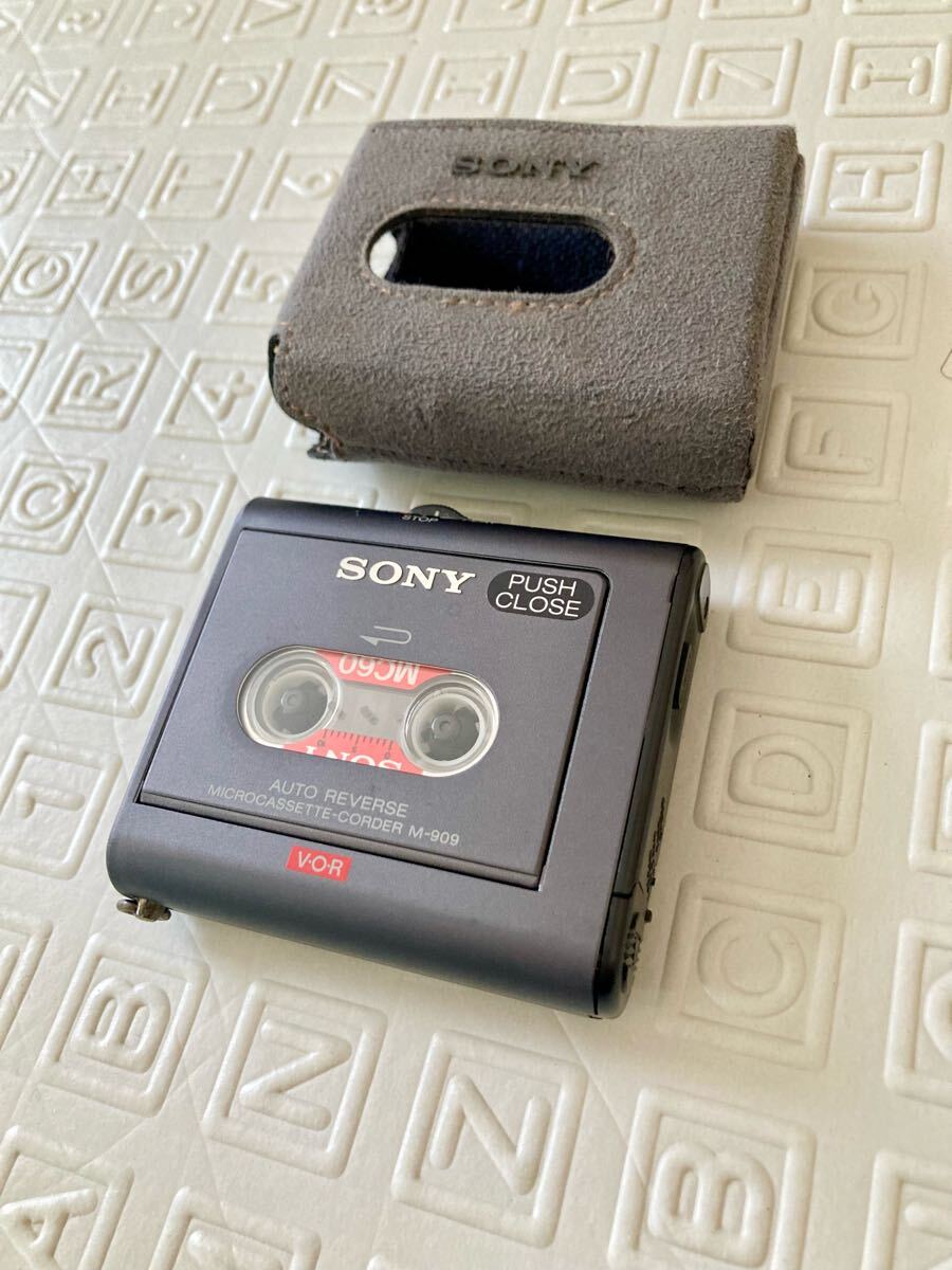 SONY M-909 ジャンク ソニー カセットプレーヤー カセットレコーダー ポータブル /【Buyee】