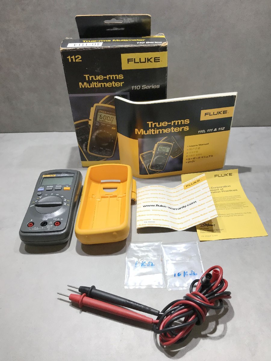 S11475 Fluke フルーク 112 デジタルマルチメーター【訳あり】250513 /【Buyee】 Buyee - Japanese ...