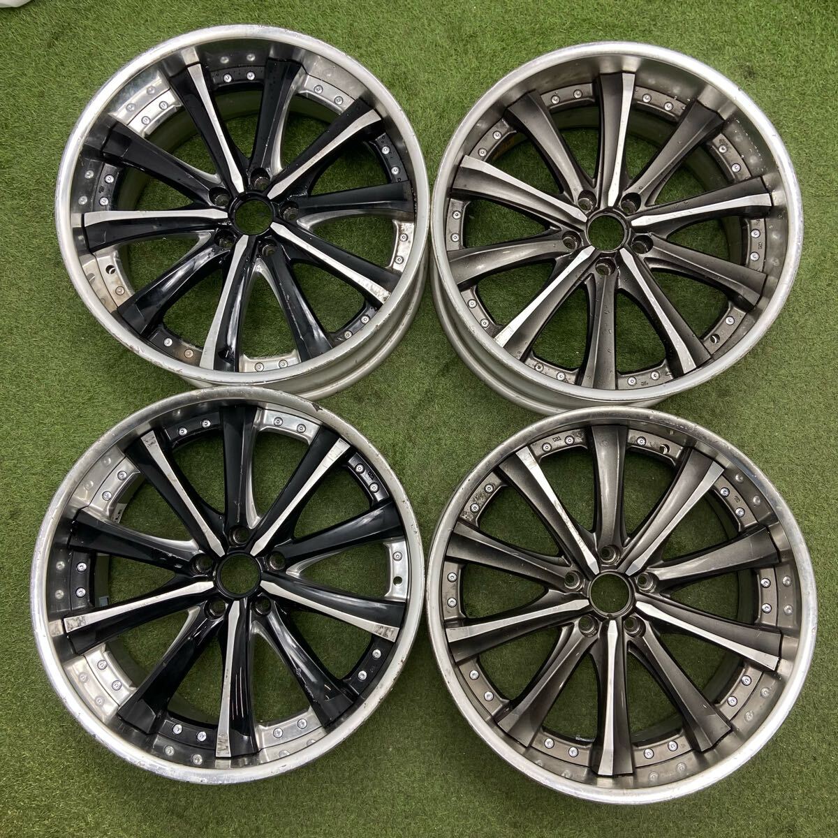 【0810】20インチ 9.0 Weds KRANZE MARICIVE ウェッズ クレンツェ 20×9.0 ET+30 PCD114.3 5穴 ハブ径73 アルミホイール4本 /【Buyee ...