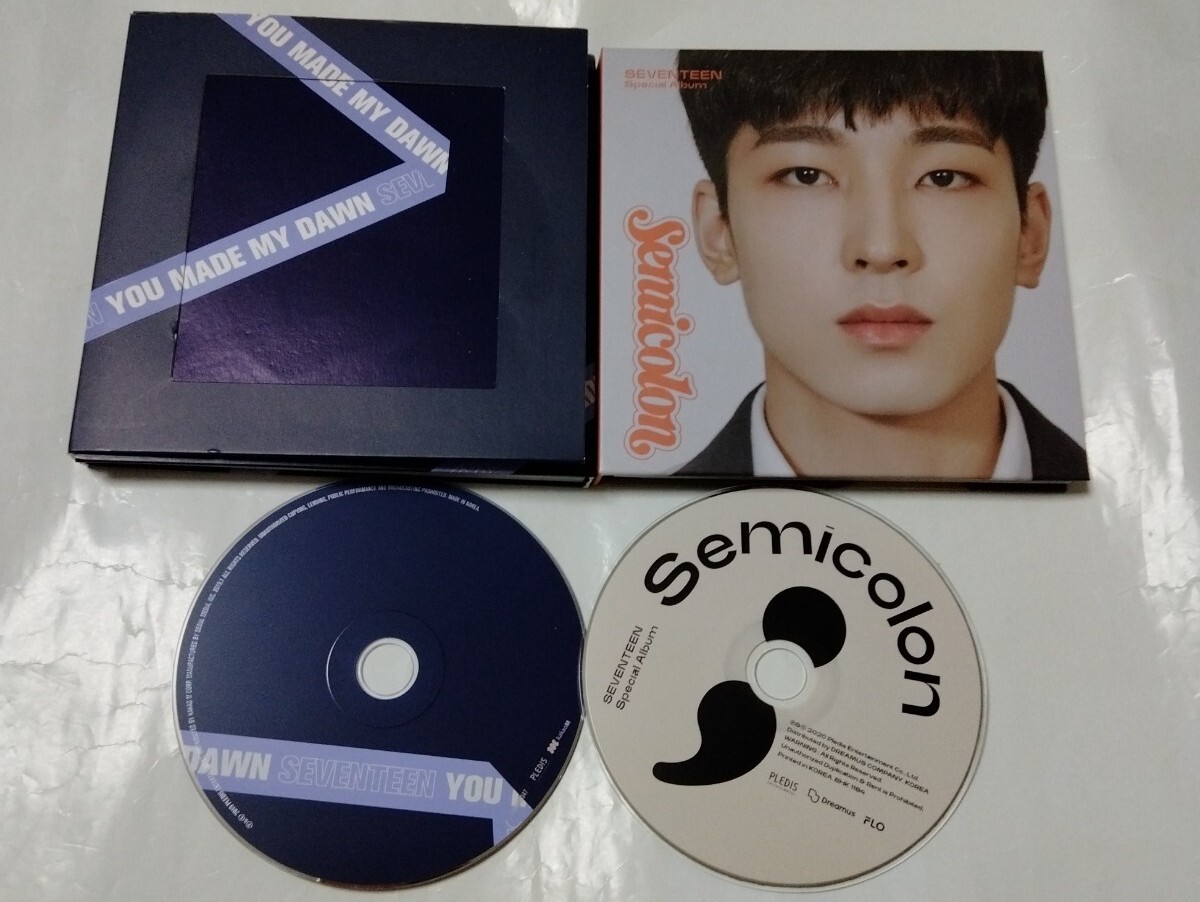 送料込み SEVENTEEN セブチ CD 2個セット 6TH ☆YOU MADE MY DAWN☆ ＆ ☆Semicolon☆ ウォヌ 韓国盤 セミコロン K-POP /【Buyee ...