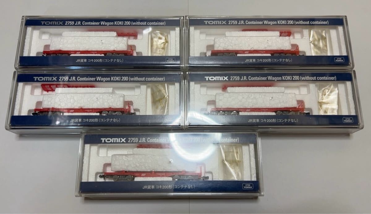 TOMIX コキ200形（コンテナなし） 2759 Nゲージ トミックス コキ200 /【Buyee】 Buyee - Japanese Proxy Service | Buy from Japan!