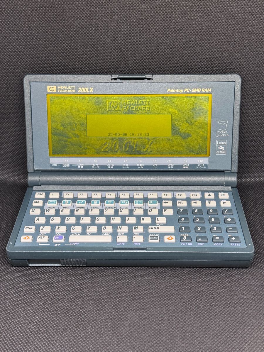 HP HEWLETT PACKARD 200LX HP200LX ヒューレットパッカード PDA 日本語化フラッシュパッカー付き ...