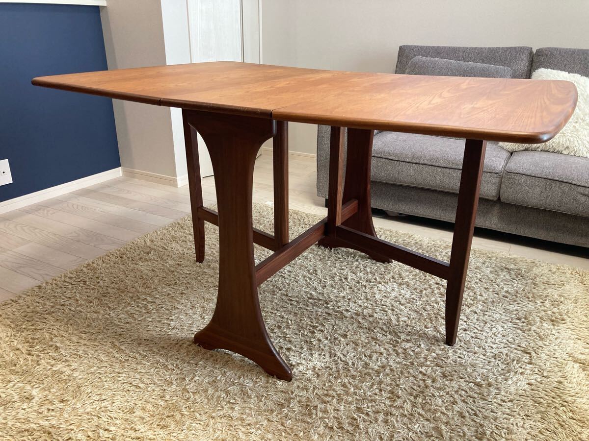 英国*イギリスヴィンテージ*家具 ”G-PLAN” ゲートレッグテーブル バタフライテーブル ダイニング 折りたたみ式 作業デスク /【Buyee】 Buyee - Japanese ...