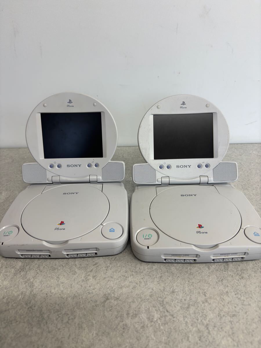 SONY PS one SCPH-100 SCPH-130 専用モニター テレビゲーム 2台セット 動作未確認 /【Buyee】