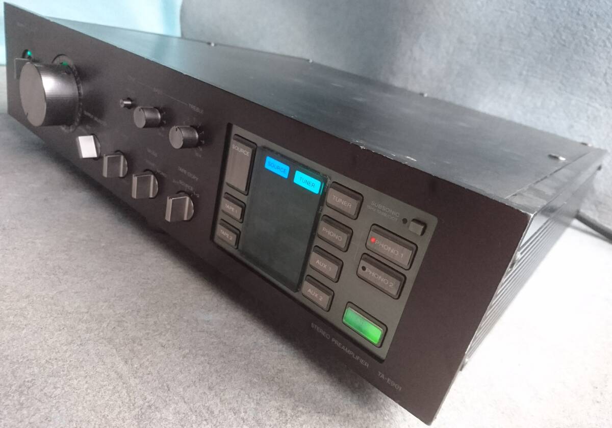 ESPRIT/ソニー/SONY【エスプリ TA-E901】ステレオ・コントロール・アンプ《名機25万円》MCヘッドアンプ搭載プリアンプ 現状 ...