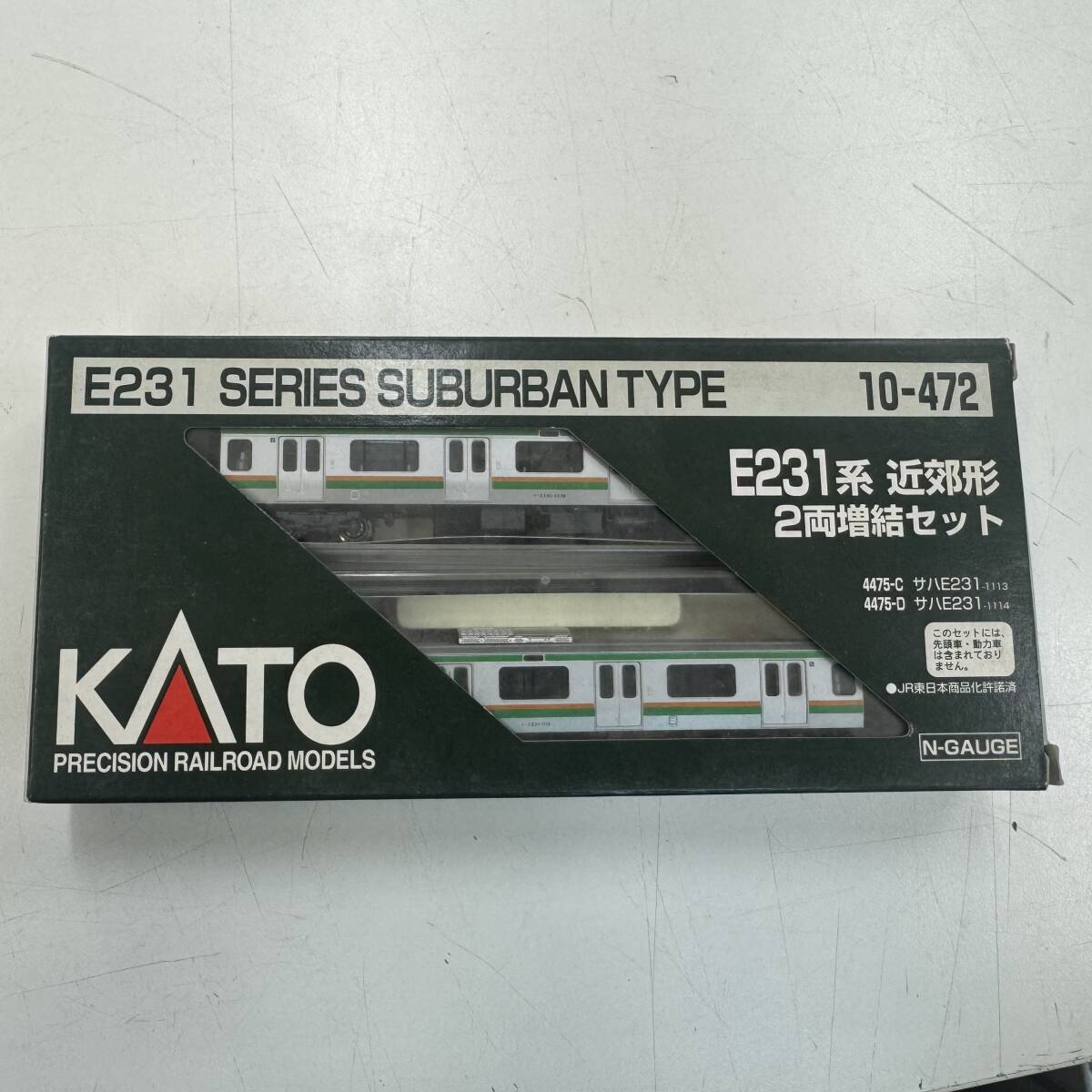 伊3214 KATO Nゲージ 10-472 E231系 近郊形 2両増結セット 鉄道模型 /【Buyee】 Buyee - Japanese Proxy Service | Buy from ...