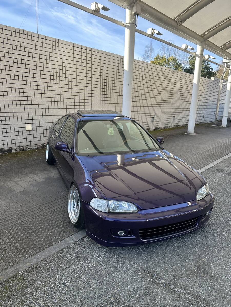 ホンダ US EJ 1シビック 左ハン 5速 HONDA ヘラフラ スタンス USDM JDM ローライダー 旧車 街道レーサー HONDA ...