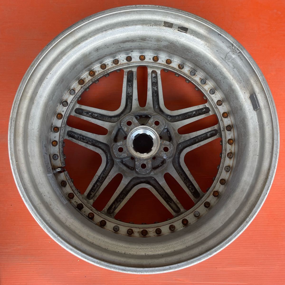 深リム 3ピース SSR LINEA SPORT Diablosリネアスポーツ 18インチ 9J+28 PCD114.3-5穴 ハブ径約 ...