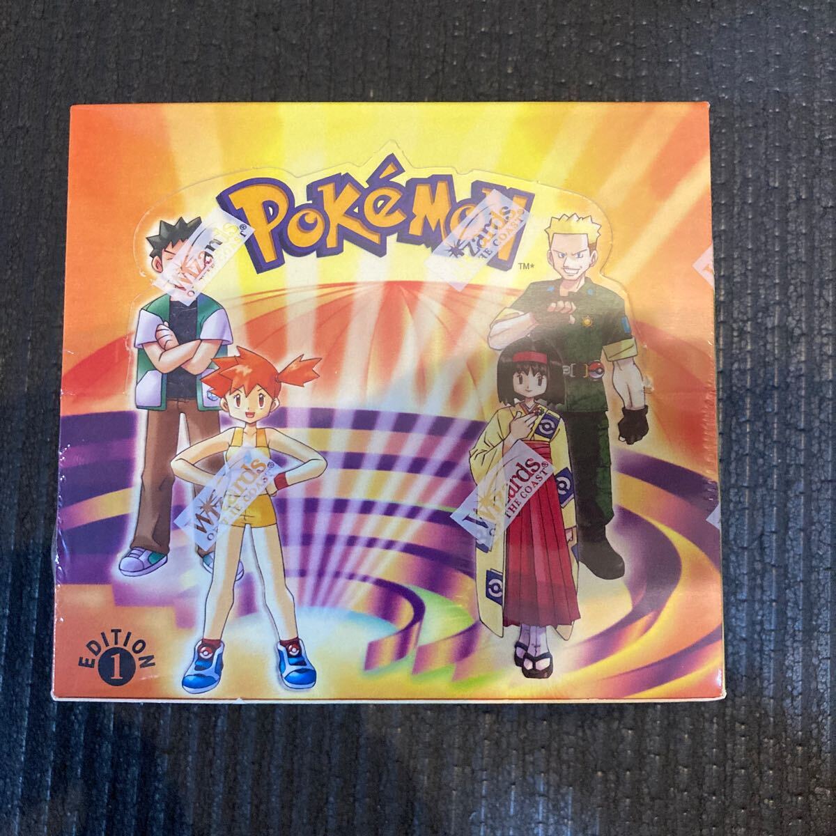ポケモンカードゲーム gym heroes booster box 未開封 エリカ カスミ マチス タケシ pokemon tcg ...