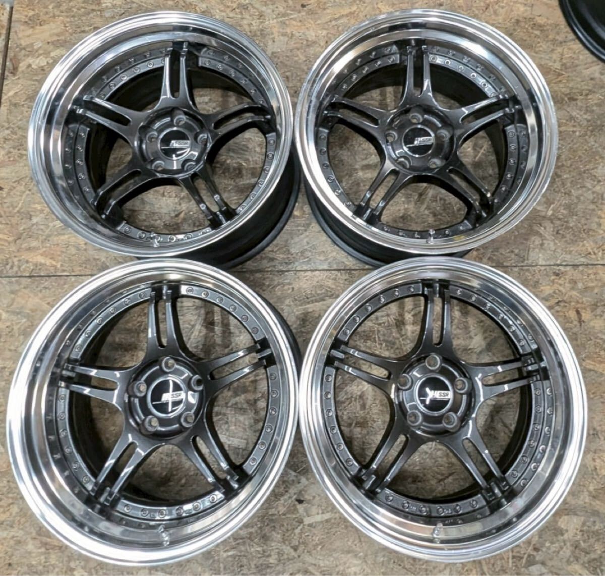 【希少！】SSR SPX 18インチ 9J＋24 10J＋24 PCD114.3 5穴 5H 深リム シルビア スカイライン JZX100 ソアラ アリスト クラウン スープラ /【Buyee ...