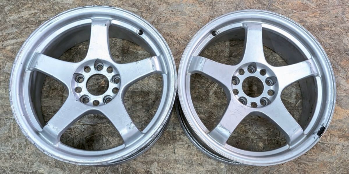 【希少！】URAS ユーラス NS-01 17インチ 8J＋30 PCD114.3 5穴 5H 当時物 絶版 ドリケツ シルビア スカイライン FD3S スープラ RX-8 /【Buyee ...