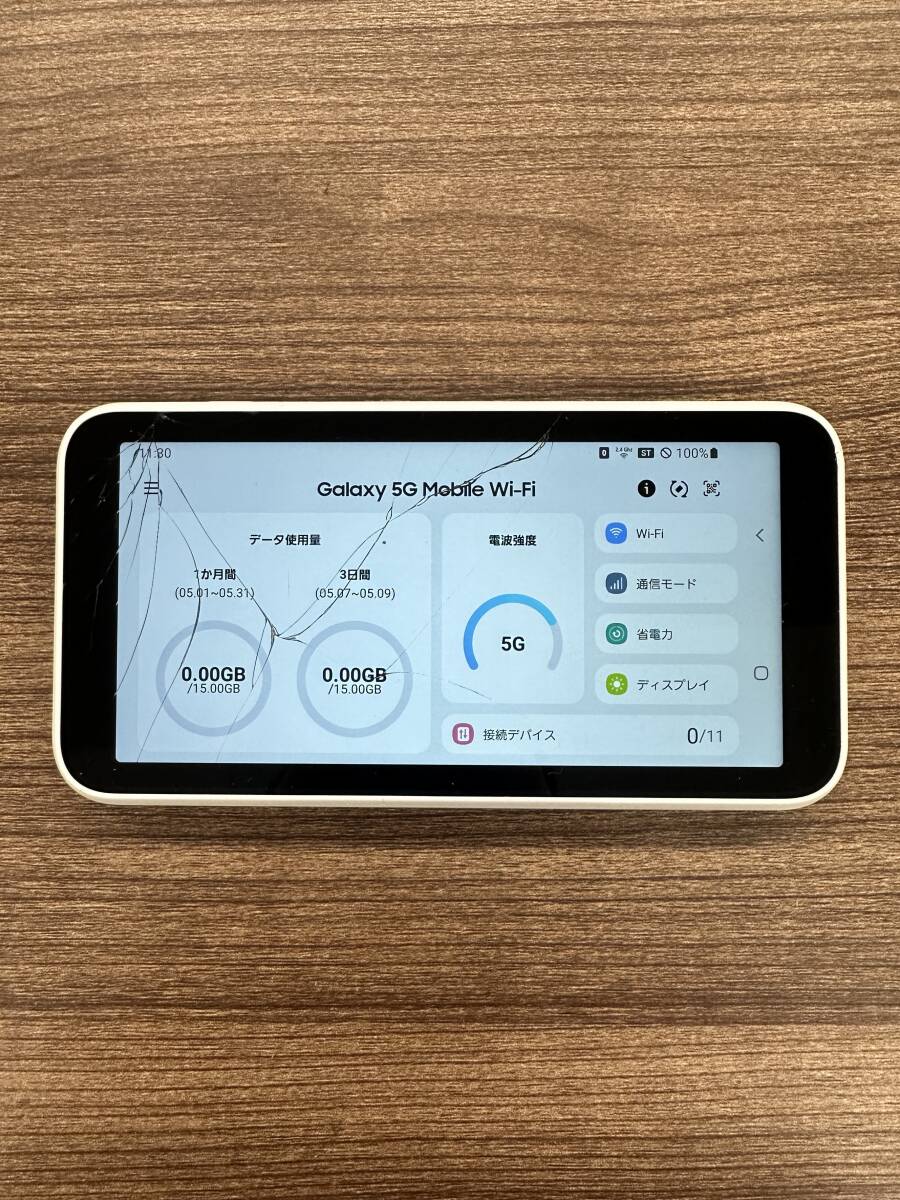 ジャンク品【 送料無料 】 Galaxy 5G Mobile Wi-Fi ルーター SCR01 WiMAX /【Buyee】 Buyee ...