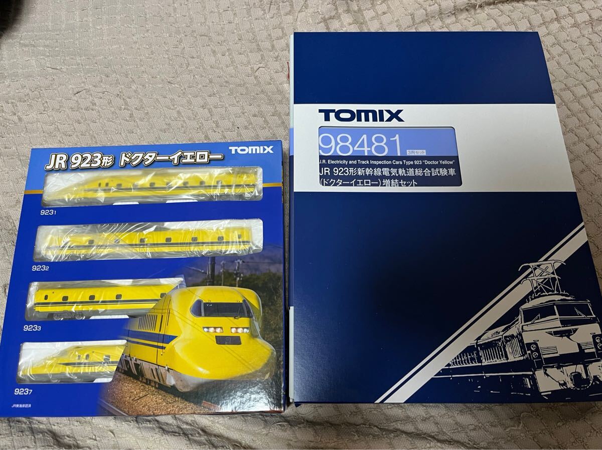 [2025年ロット] 98480 98481 TOMIX JR 923形 新幹線電気軌道総合試験車 ドクターイエロー 基本 増結 7両フルセット JR東海 T4編成 /【Buyee ...