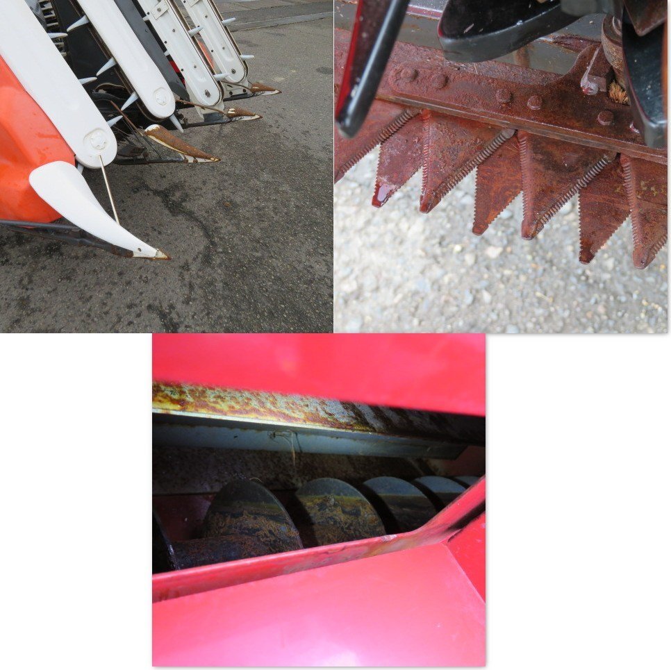 新潟 《納品代別》 クボタ 3条刈 コンバイン AR323 GHDW2 グレン 481時間 23馬力 こぎ深さ オーガ折りたたみ デバイダ 中古 N2724101150 /【Buyee ...